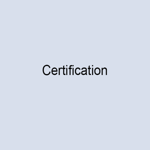 Certification - PIP